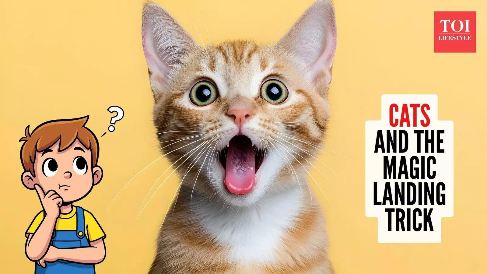 Curiosity corner: Why do cats always land on their feet?