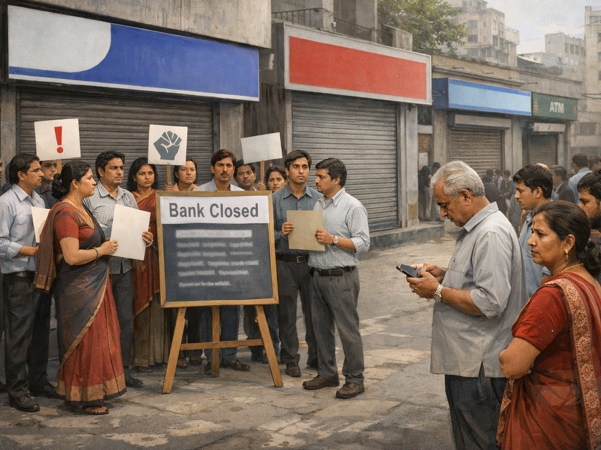 Bank strike today: Are SBI, PNB, Bank of Baroda and other banks open or ...