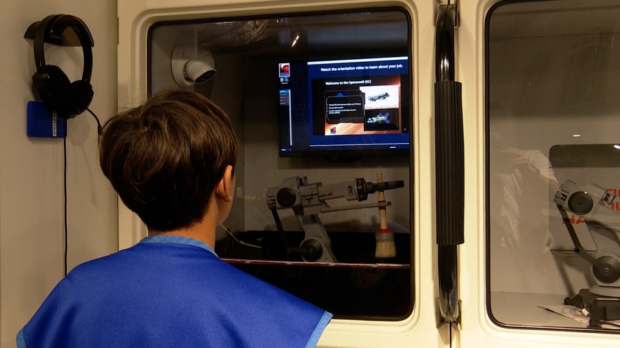 Students learn from NASA and embark on space simulation ahead of 40 ...