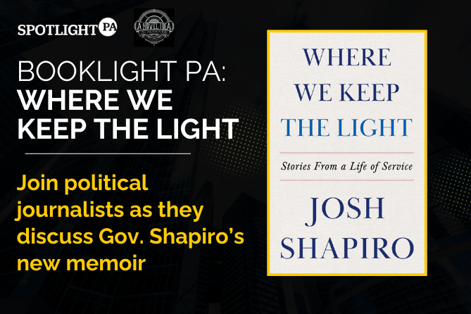 Booklight PA: Read Gov. Josh Shapiro’s memoir with Pa.’s top political ...
