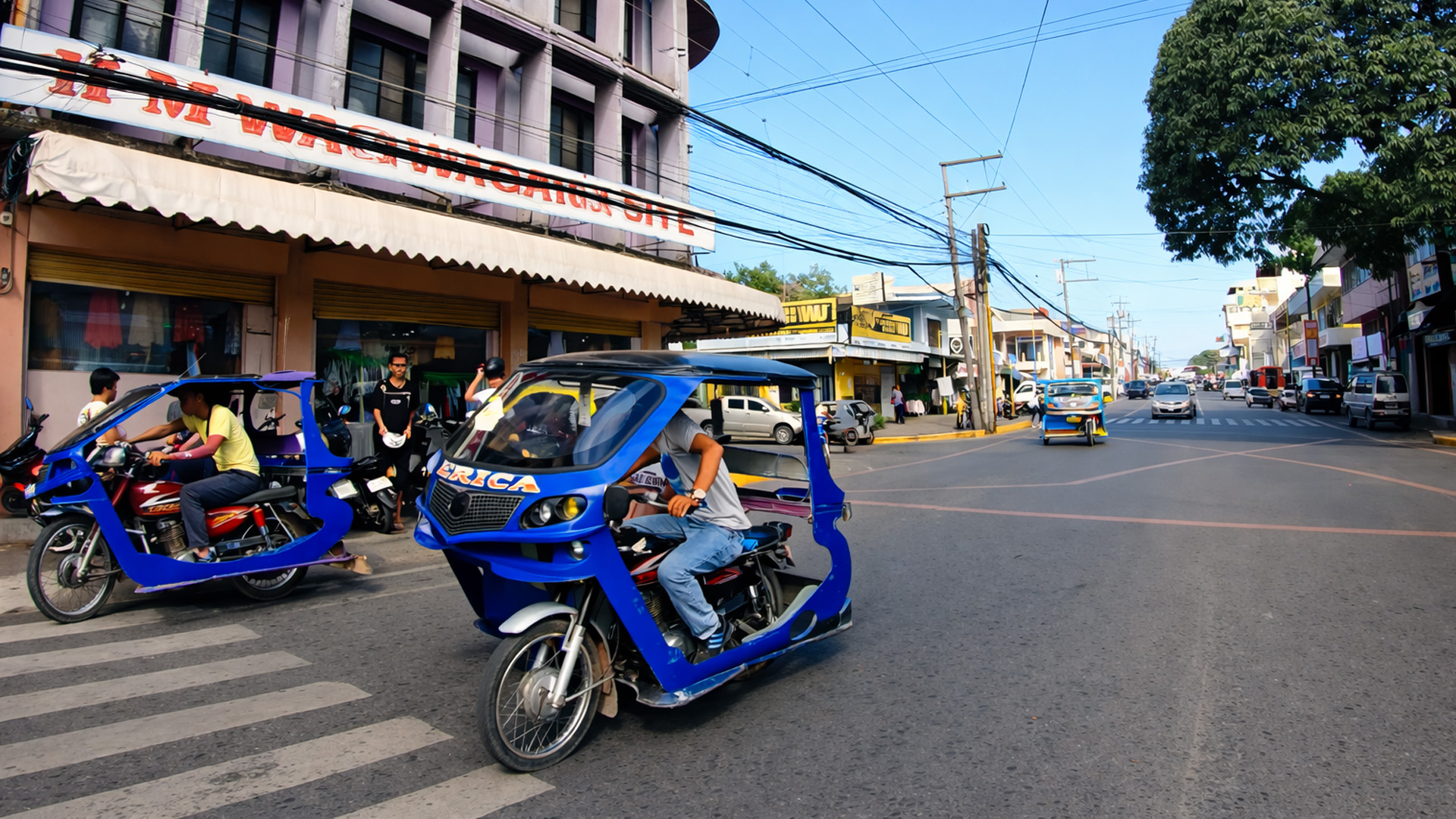 Why are tricycles everywhere here?