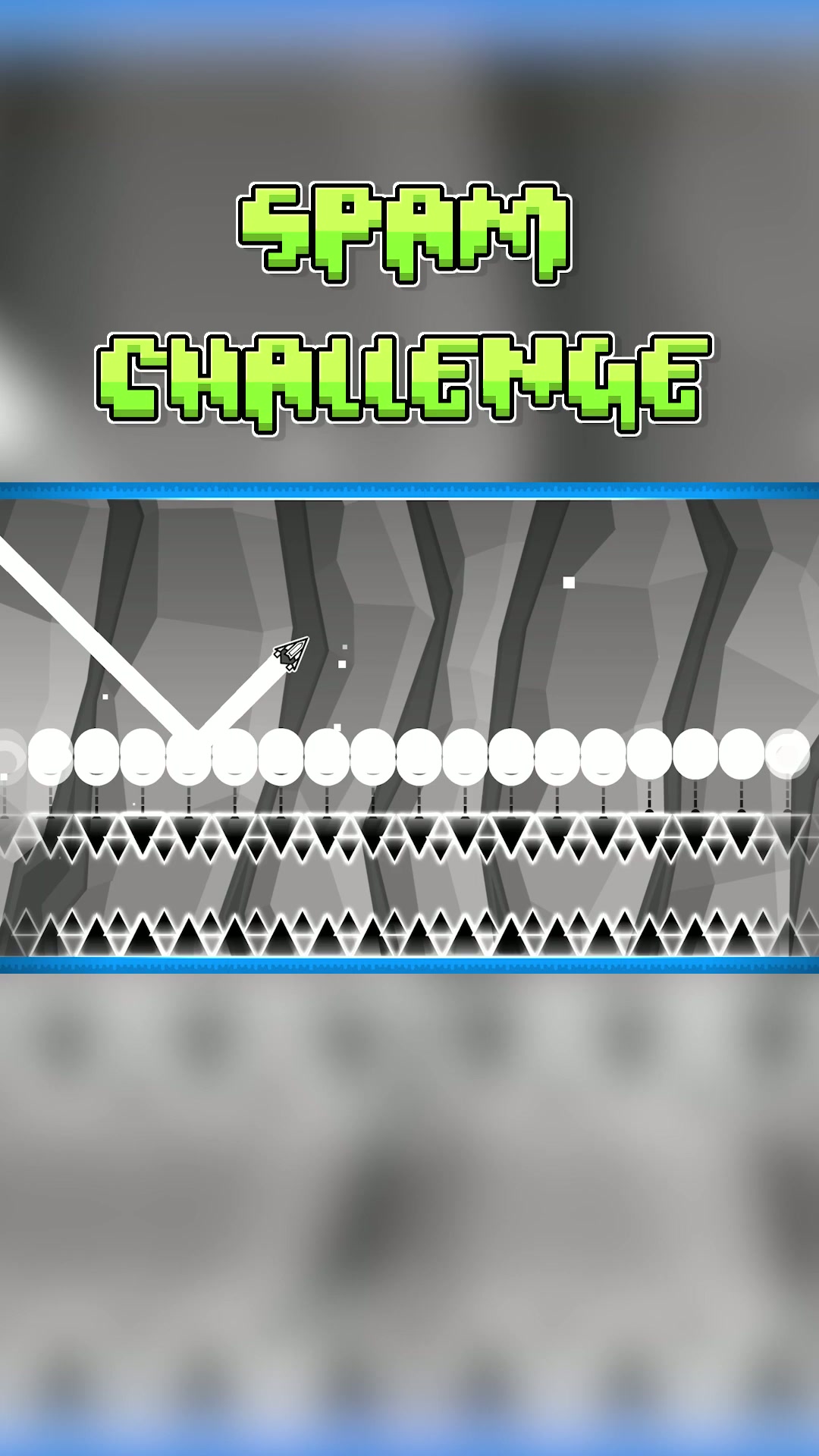 Spam challenge (Geometry dash) #2024 #shorts #spam