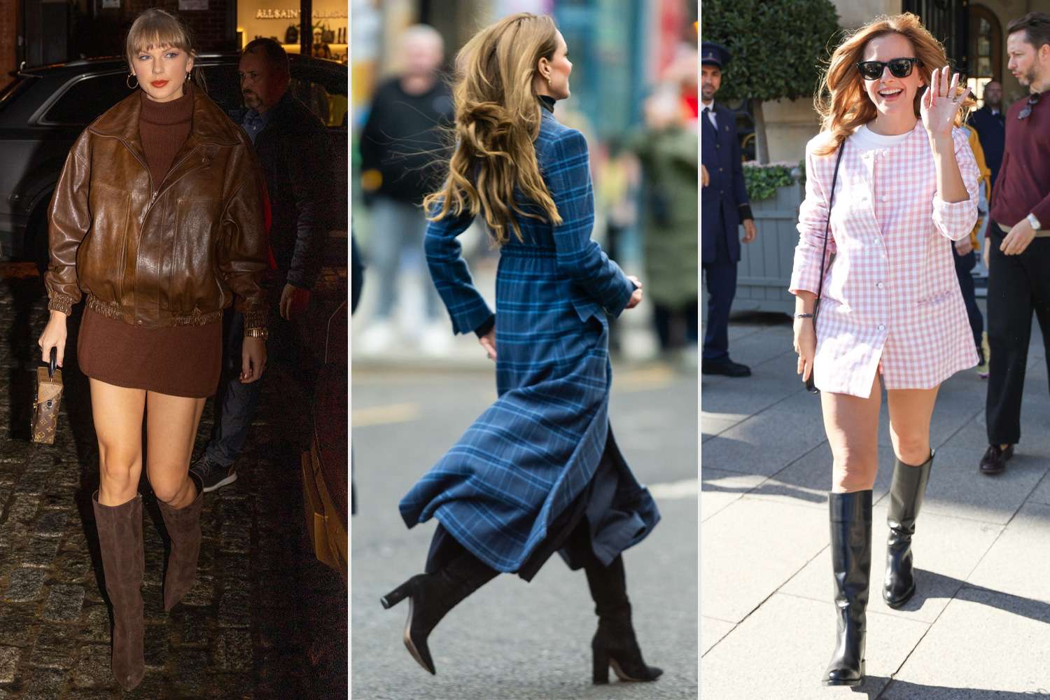 Taylor Swift and Emma Watson co-signed knee-high boots as a 2026 trend ...