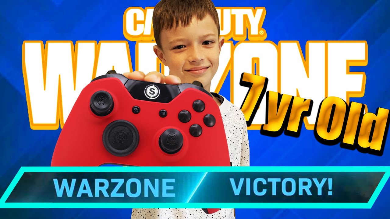 7-year-old is better than you at Warzone (nerf baby gun)