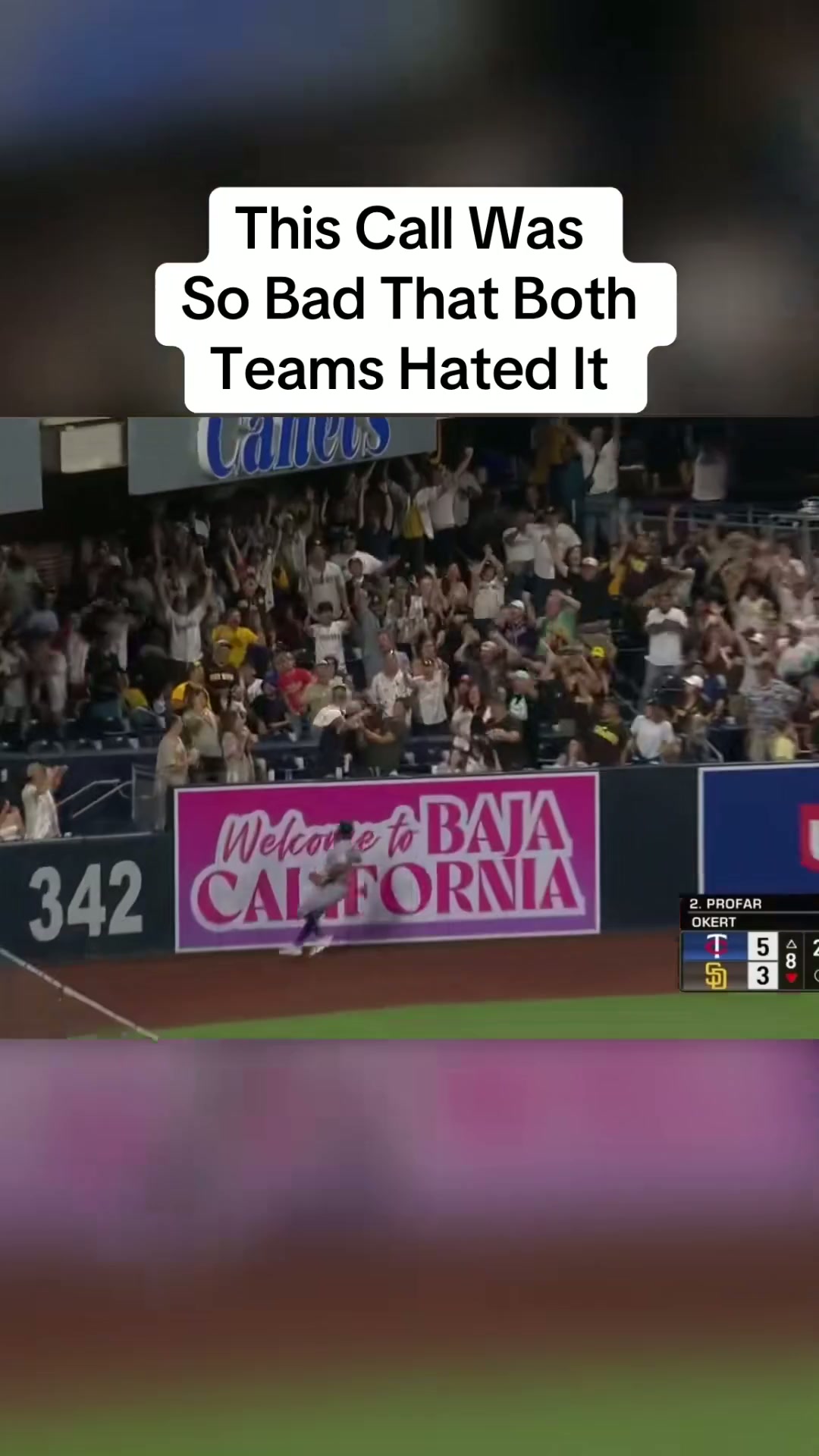 What the hell were these calls lol #MLB #baseball #mlbtiktok #basebal