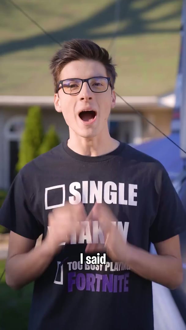 Pranking mom using Fortnite inflatables and explaining the concept of ...