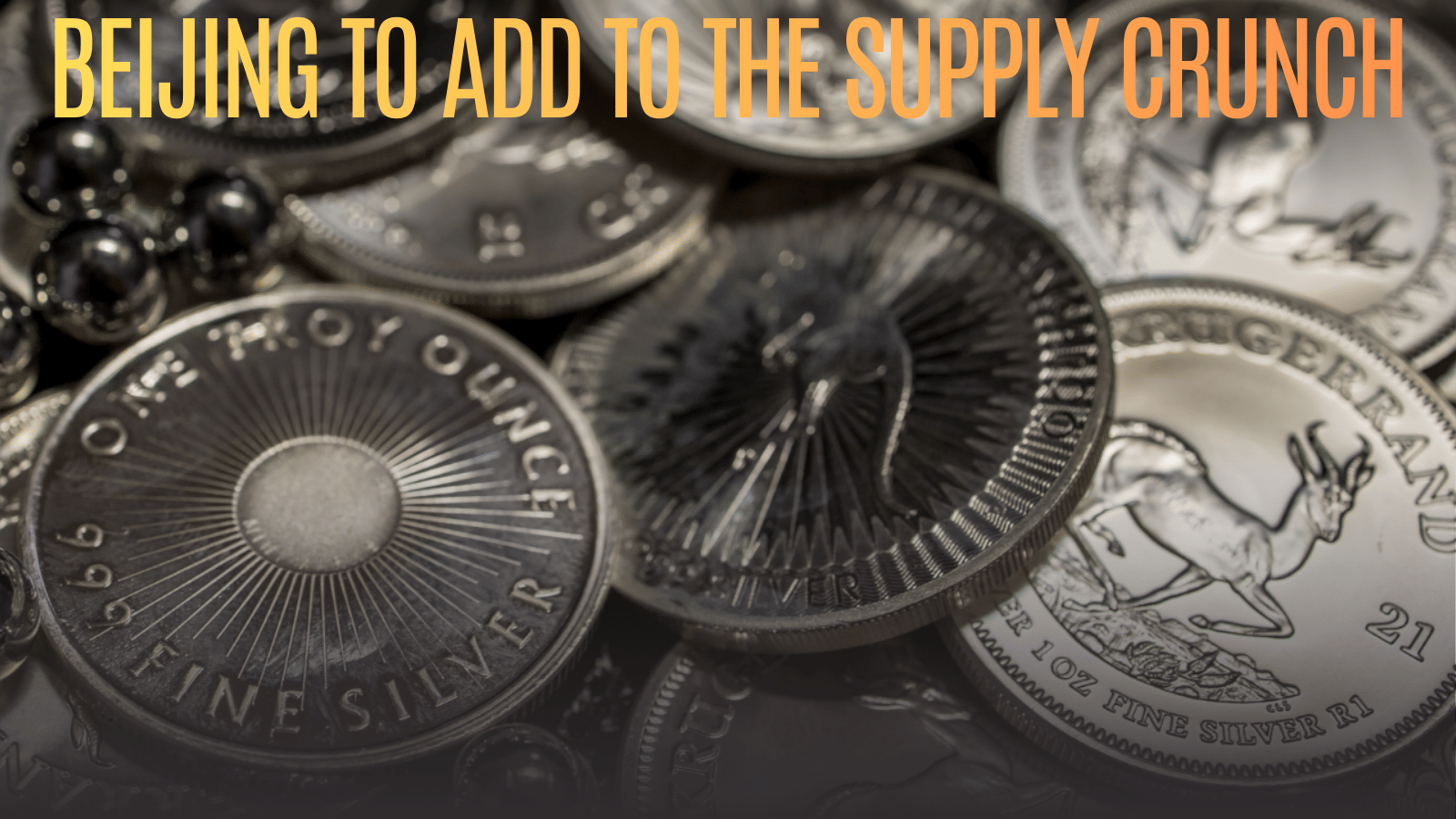 Silver price: China restricts export of the white metal, can add to ...