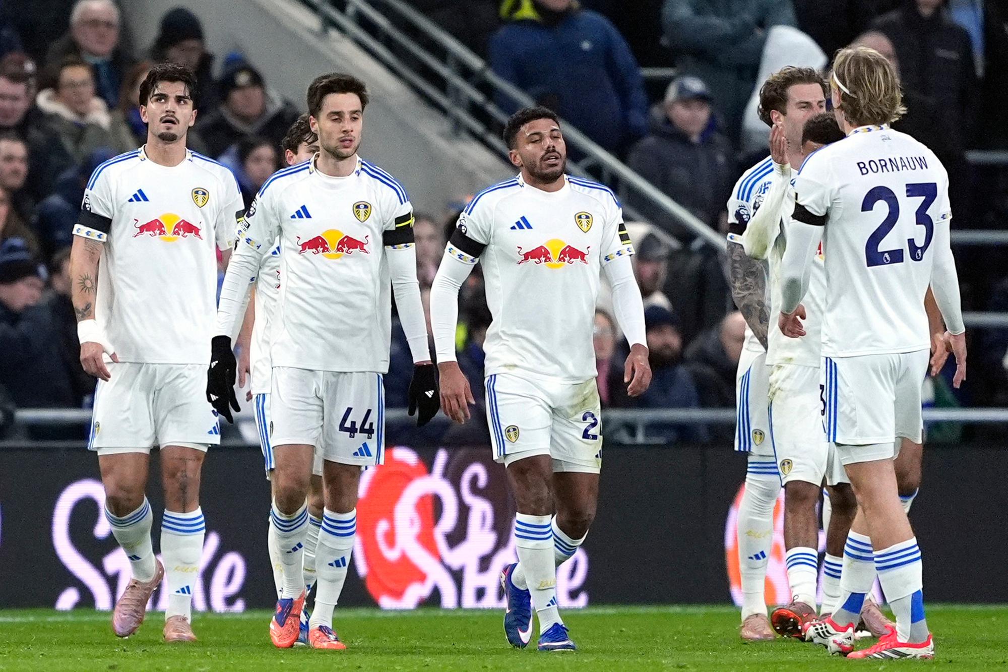 Leeds United player ratings take hit as Whites unable to maintain ...