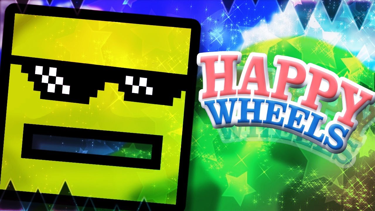 Geometry Dash en Happy Wheels? - Happy Wheels #9