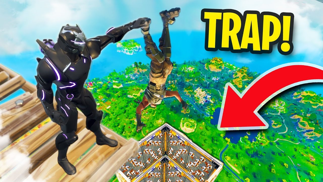 Top 10 funniest trap kills | Fortnite Battle Royale