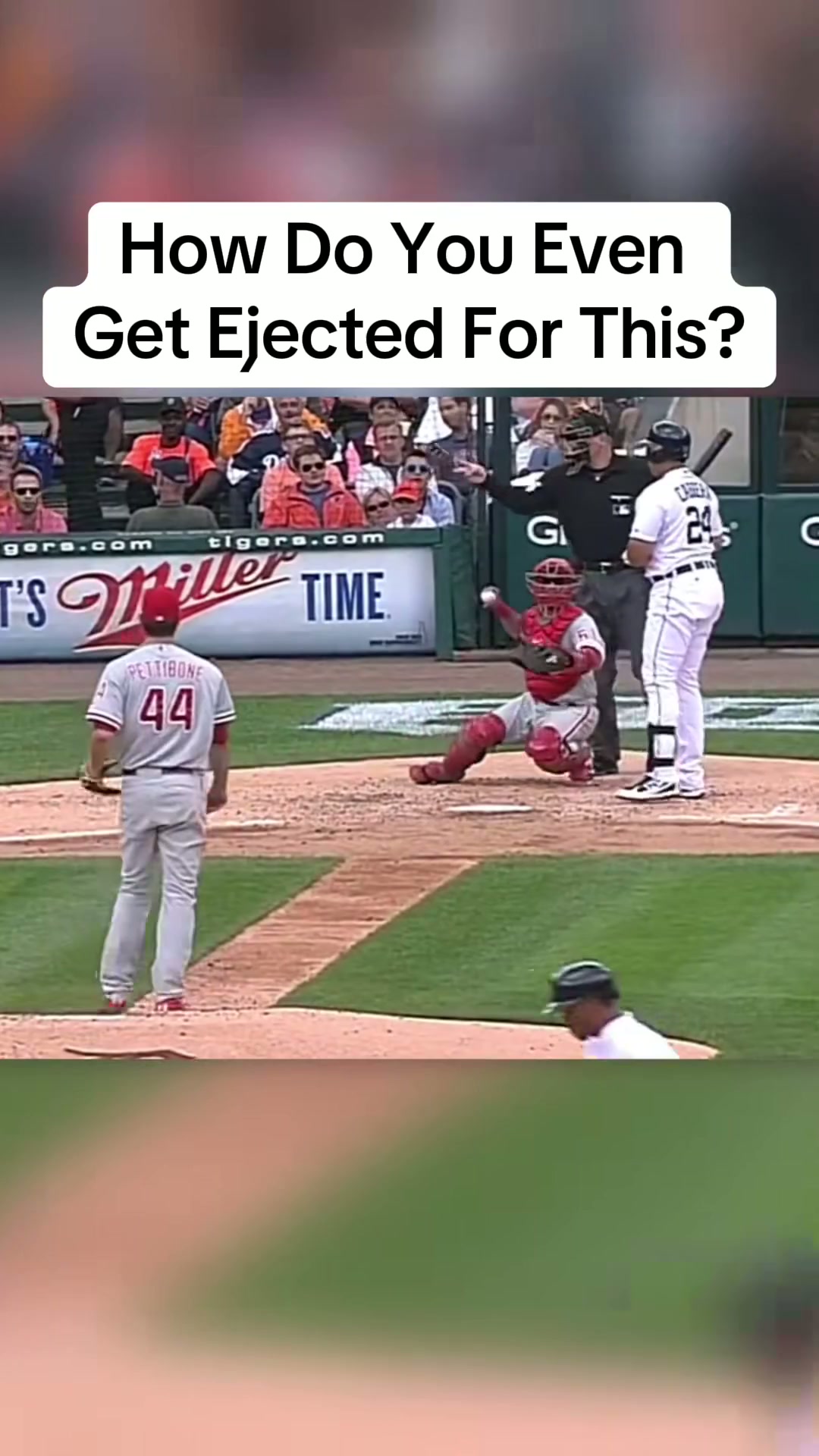 That has to be the most unwarranted ejection I’ve seen in a minute #M