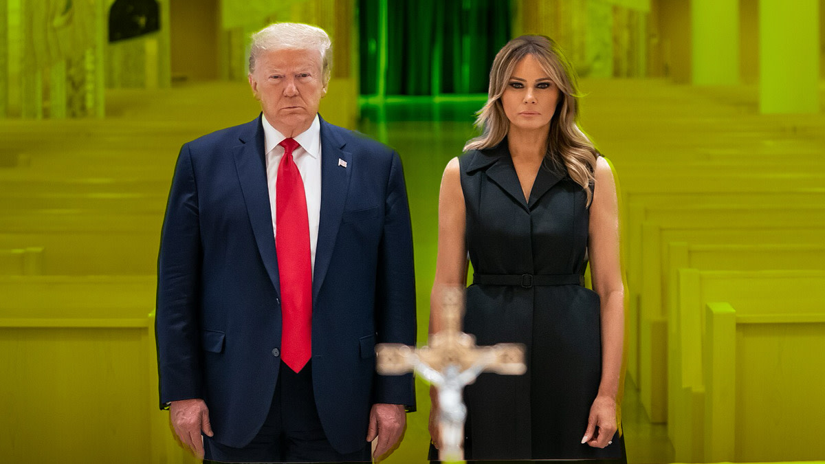 Trump tells donors he’s trying to get to heaven — then asks for $15