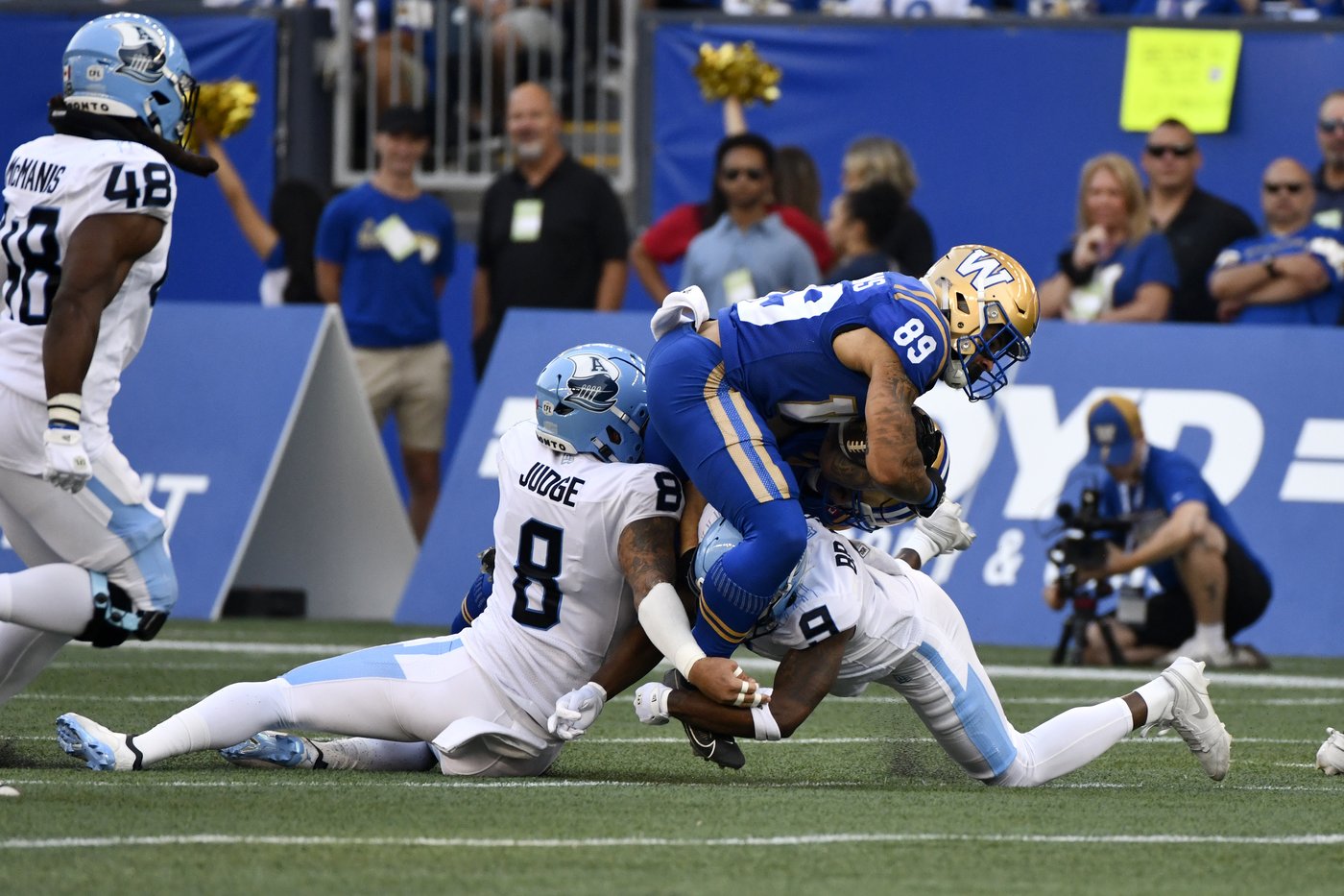 Toronto Argonauts sign veteran linebacker Judge to contract extension