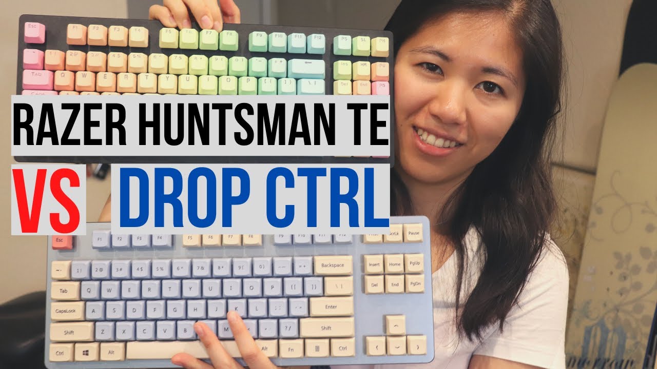 Drop CTRL vs Razer Huntsman TE mechanical keyboard comparisons: Which ...