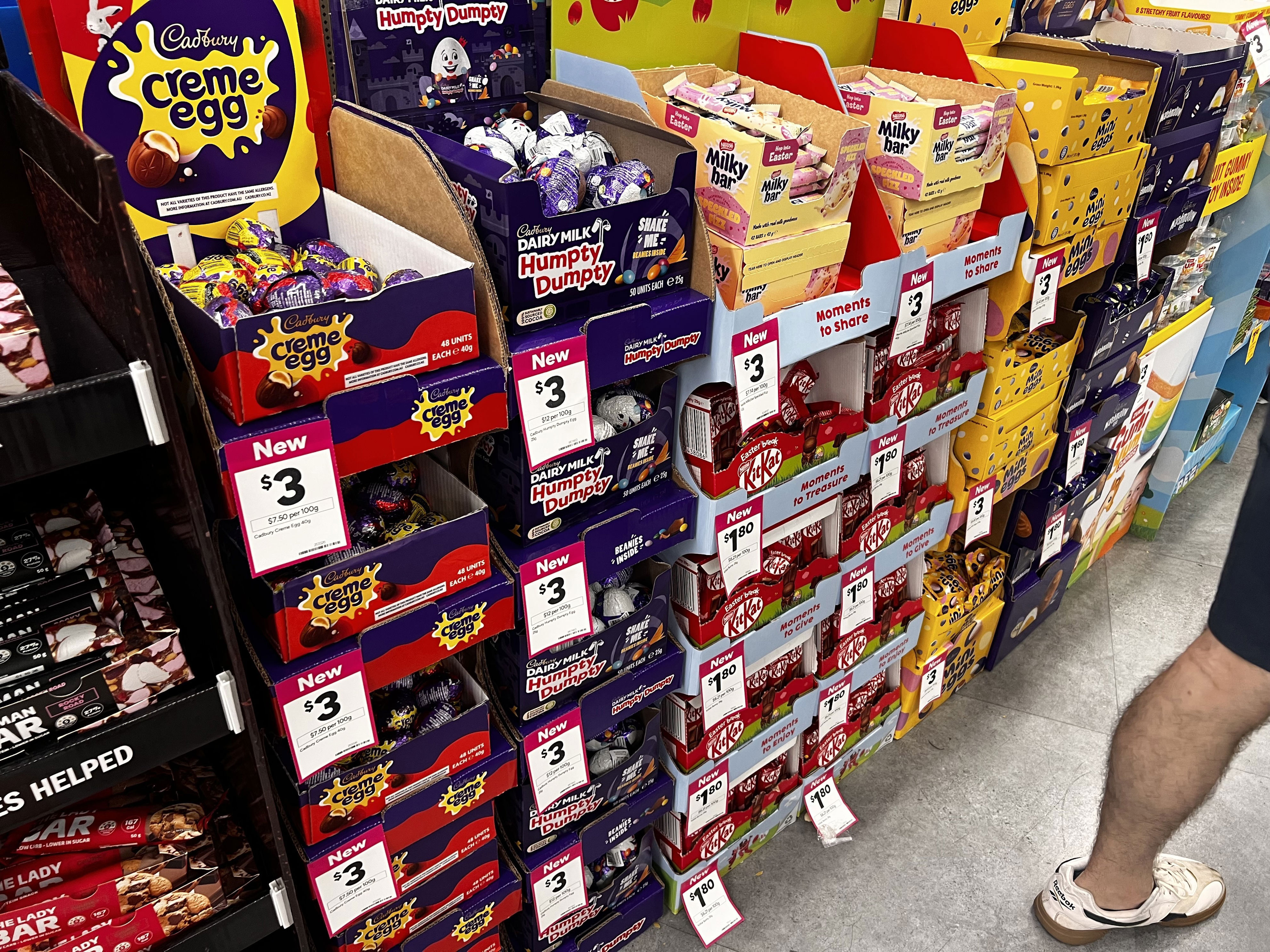 'Not even cross': Supermarket issues cheeky reply to early Easter range ...