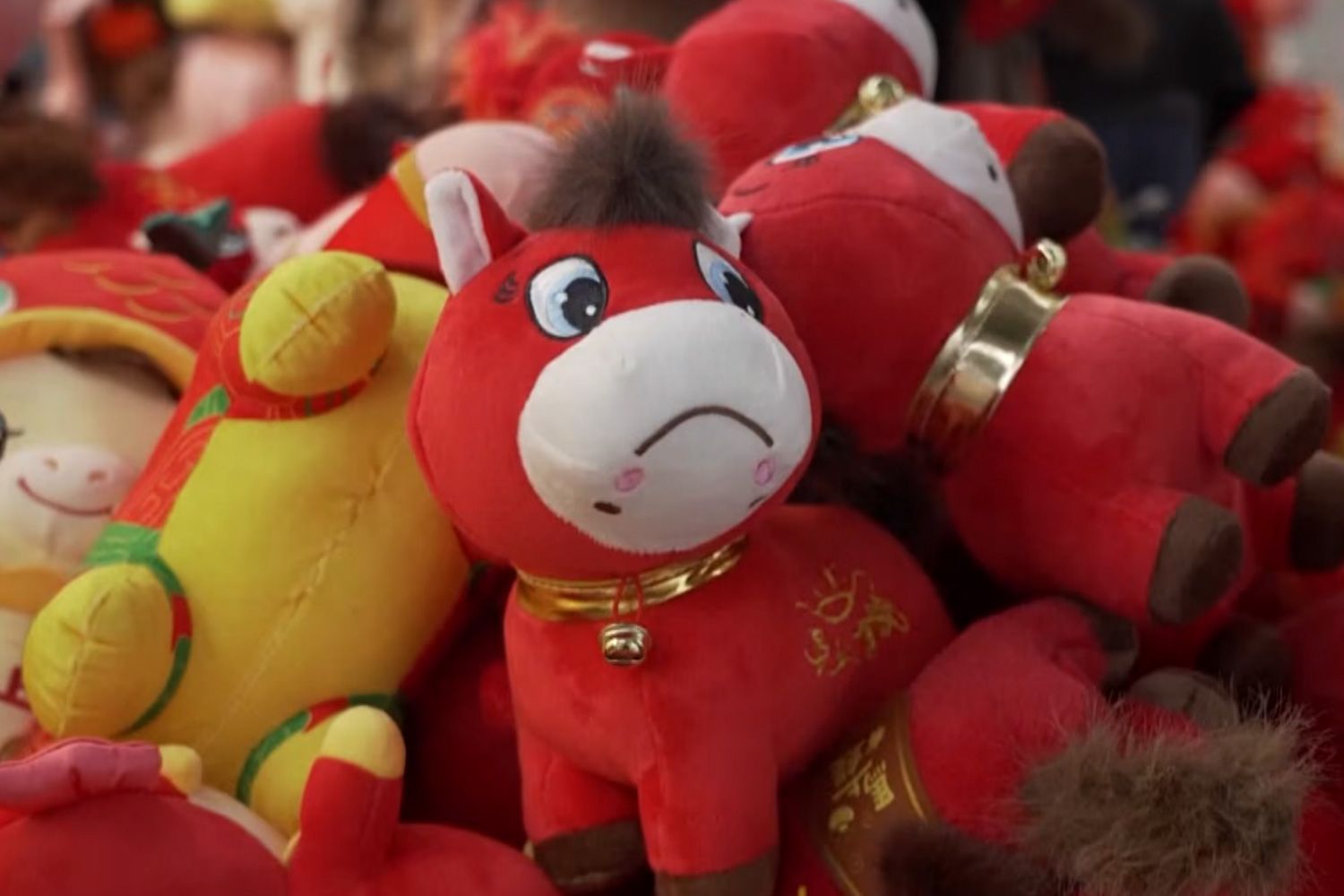 This 'crying horse' plush was a factory mistake. Now it’s China’s Lunar ...