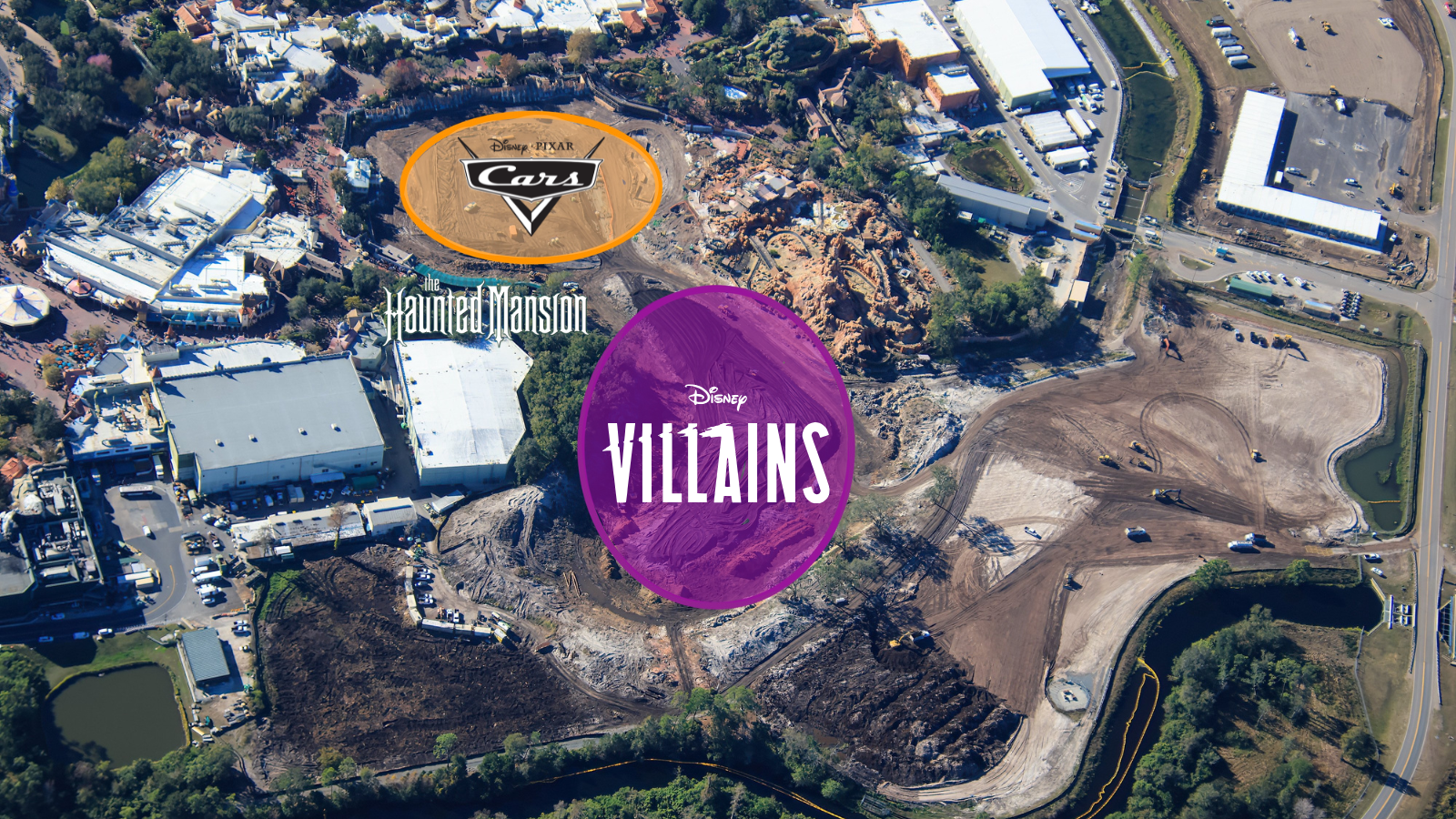 Major construction is impacting the Haunted Mansion area at Walt Disney ...