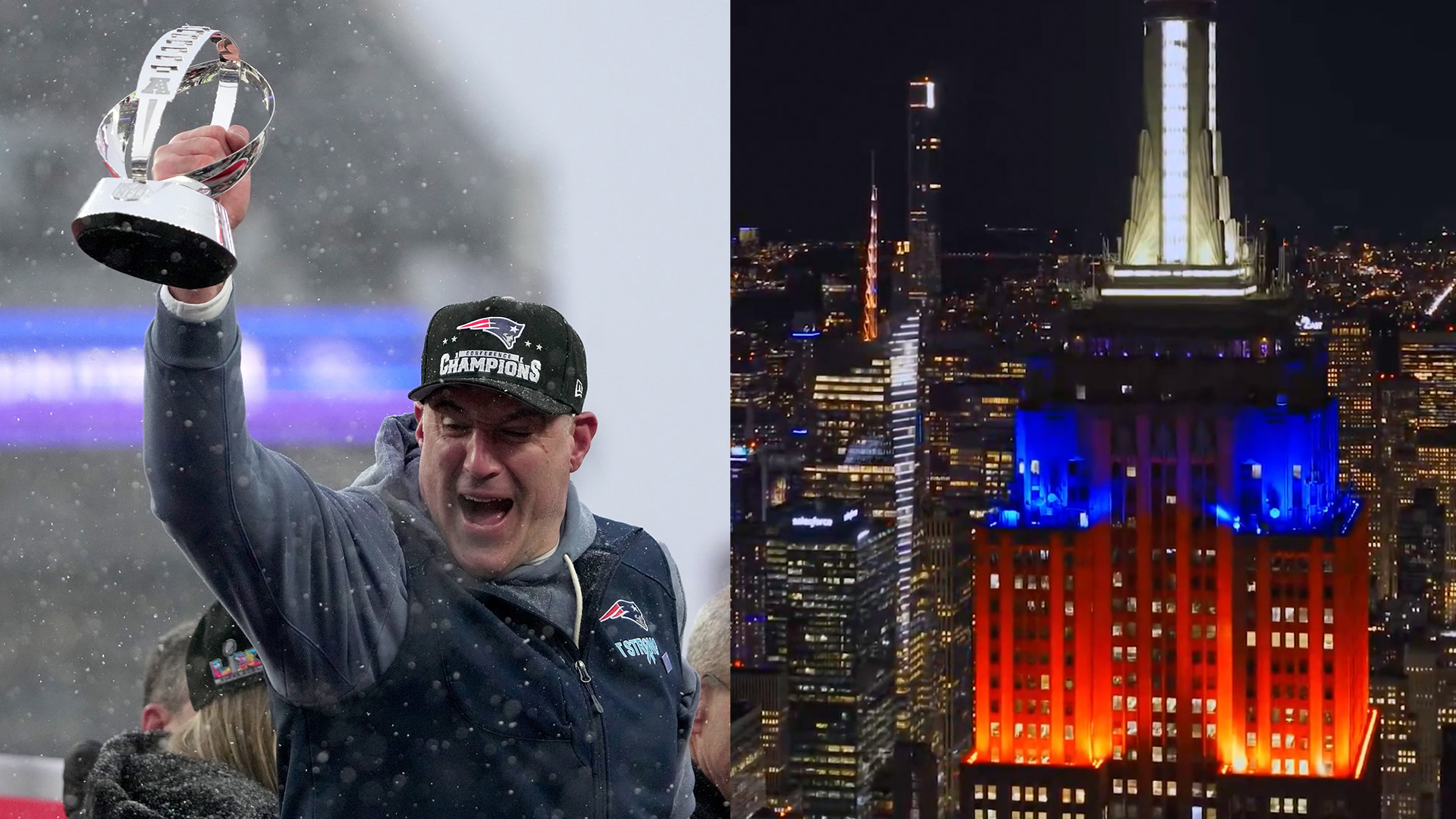 New Yorkers can't believe Empire State Building displayed Patriots ...