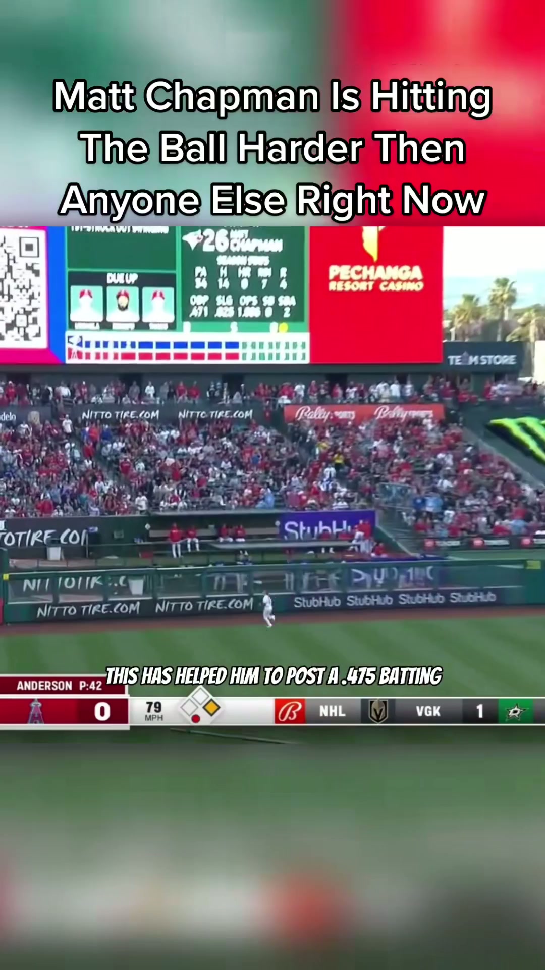 Over/under 30 homers for Chapman this year? #MLB #baseball #mlbtiktok