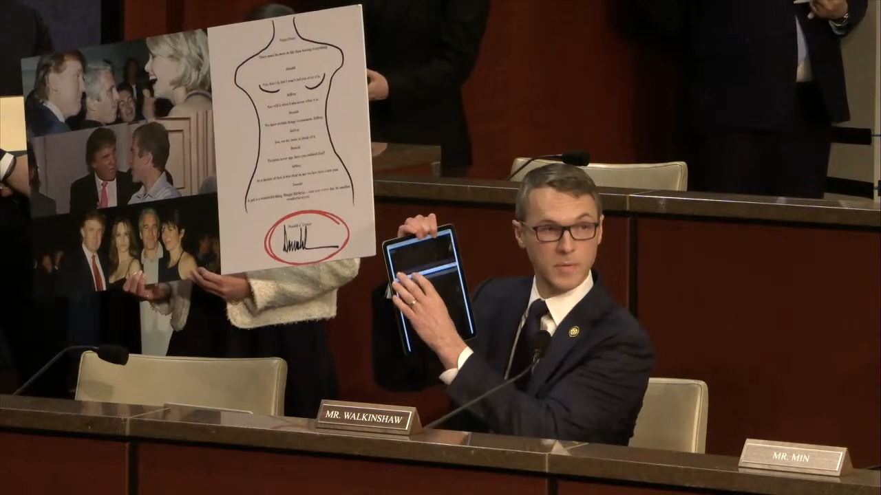 'Why no contempt for Attorney General Bondi?': Rep. James Walkinshaw ...