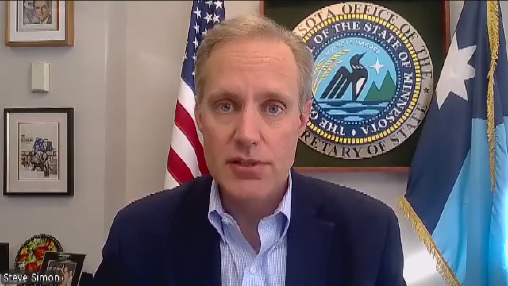 MN SOS Simon on DOJ's request for voter information: 'No'