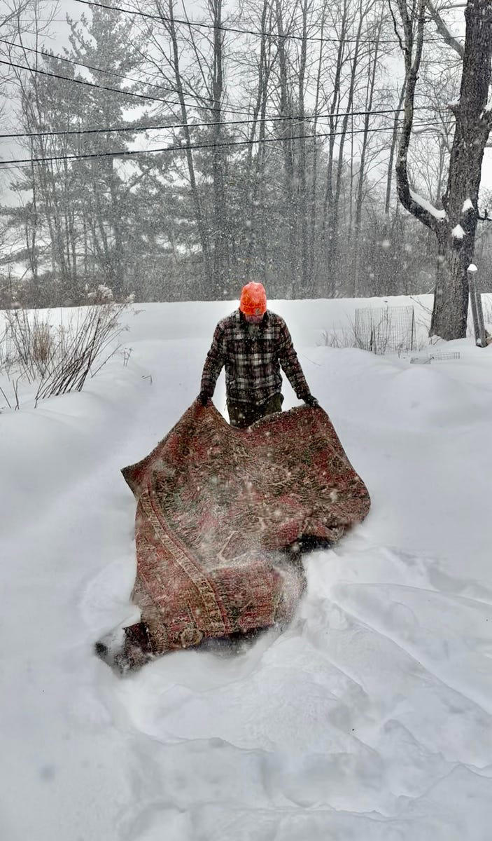 Does snow-washing your wool rug work? A cleaning expert weighs in