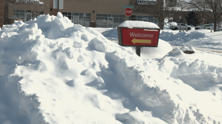 Snowstorm sidelines Sunday sales for local businesses