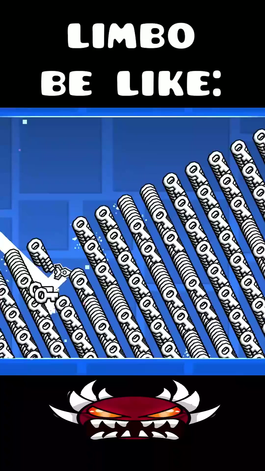 Limbo is easy? 😂 #geometrydash #gdupdate #gd #deluxe12 #gaming # ...