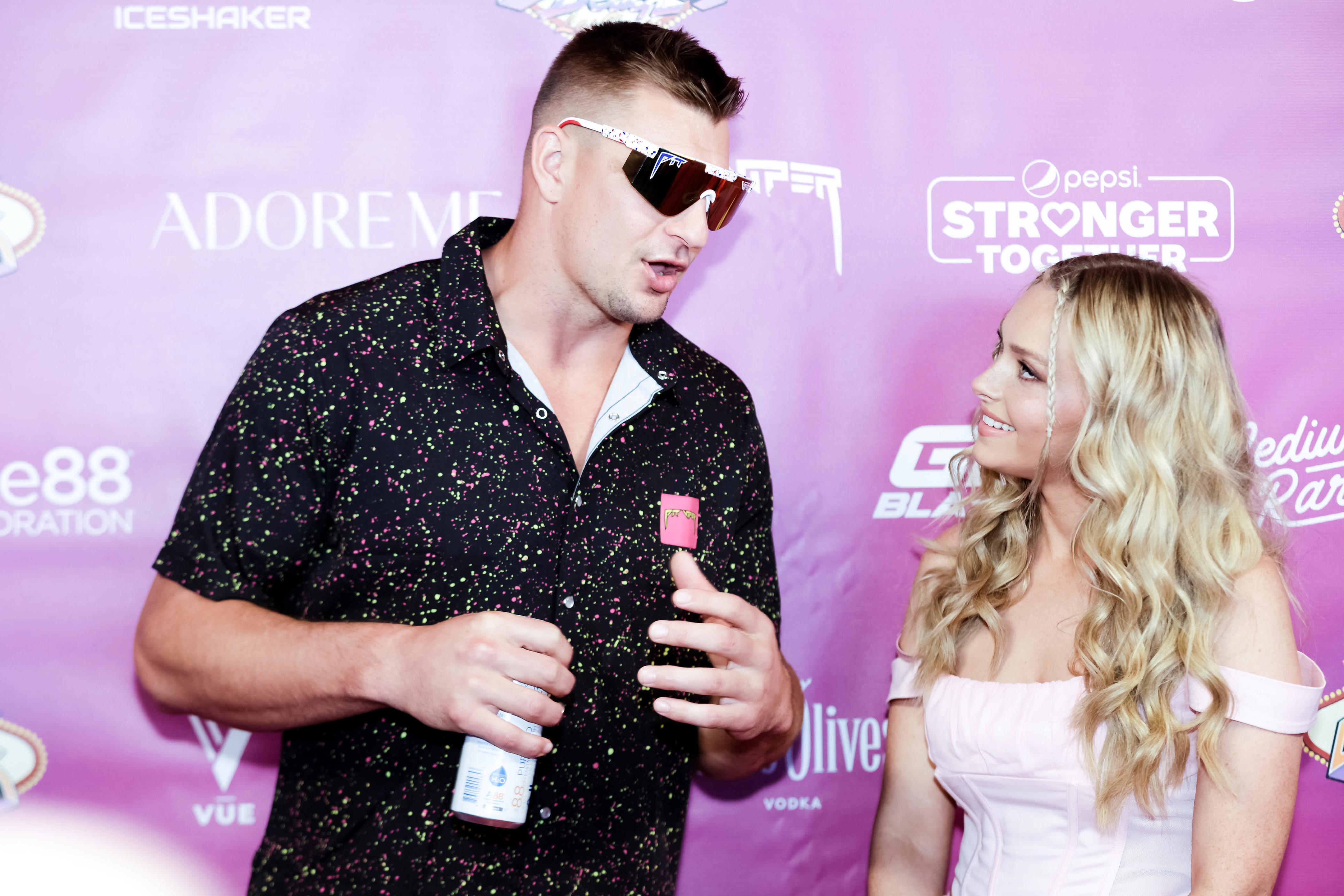 Model Camille Kostek, girlfriend of ex-NFL star Rob Gronkowski