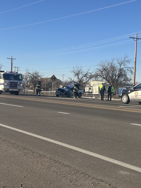 Two-vehicle crash closes 20 Road, HWY 6 and 50 intersection