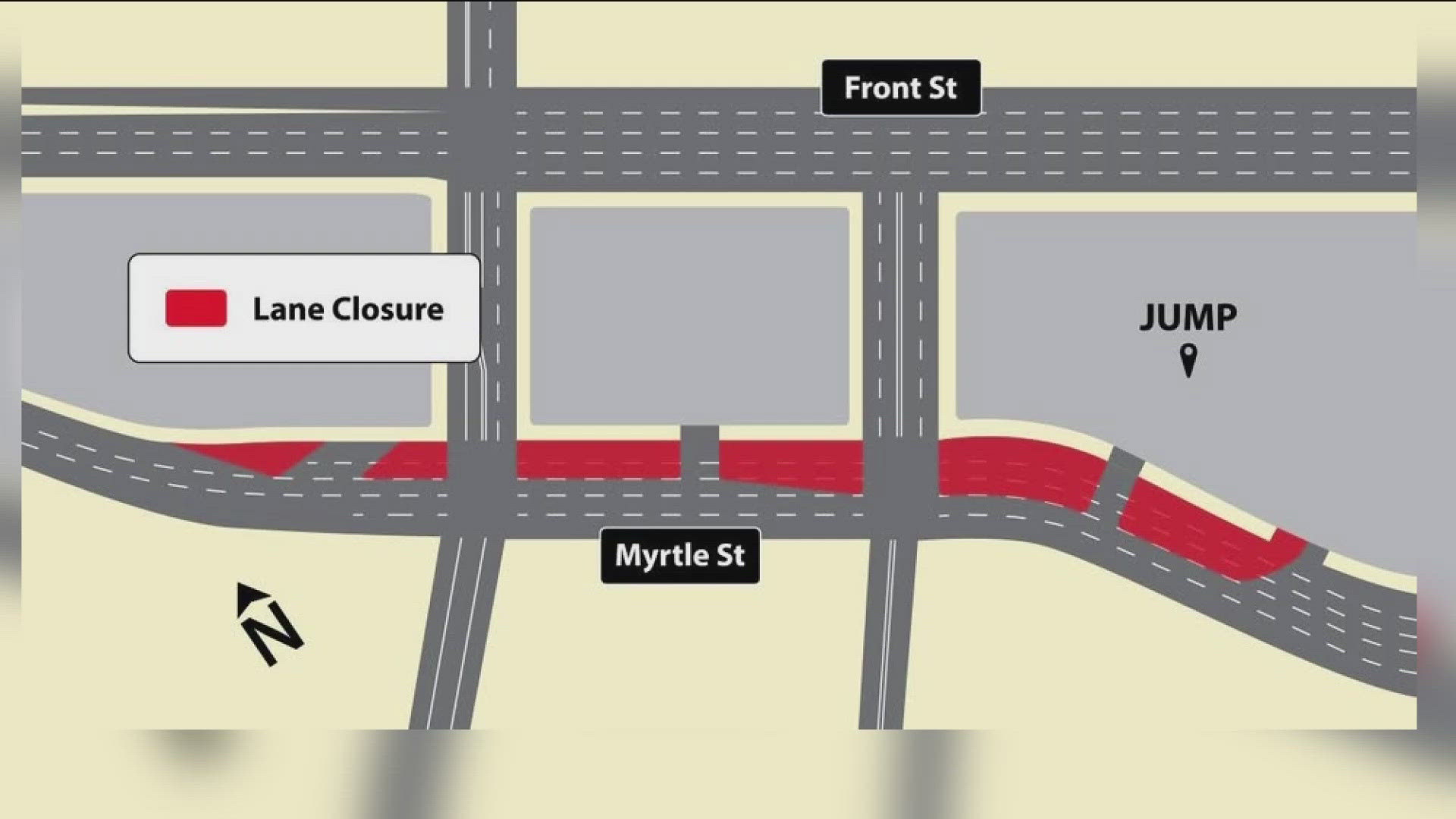 Downtown Boise traffic pattern to shift overnight for several weeks
