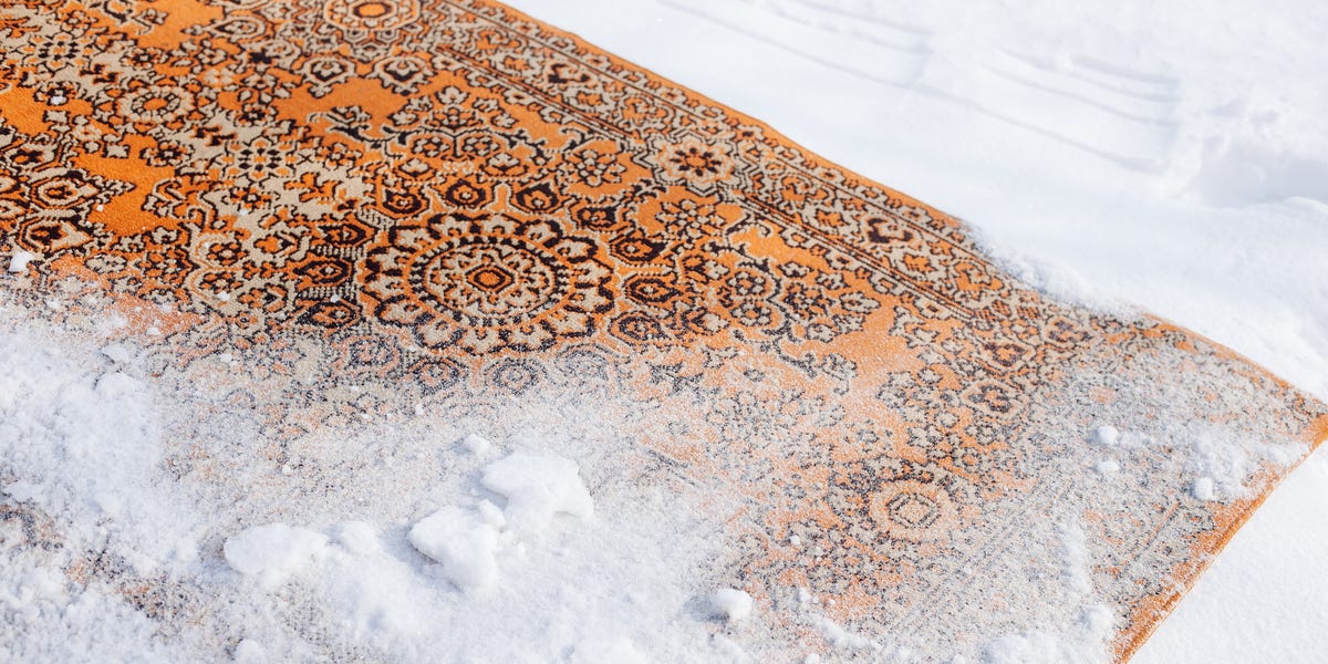Does snow-washing your wool rug work? A cleaning expert weighs in