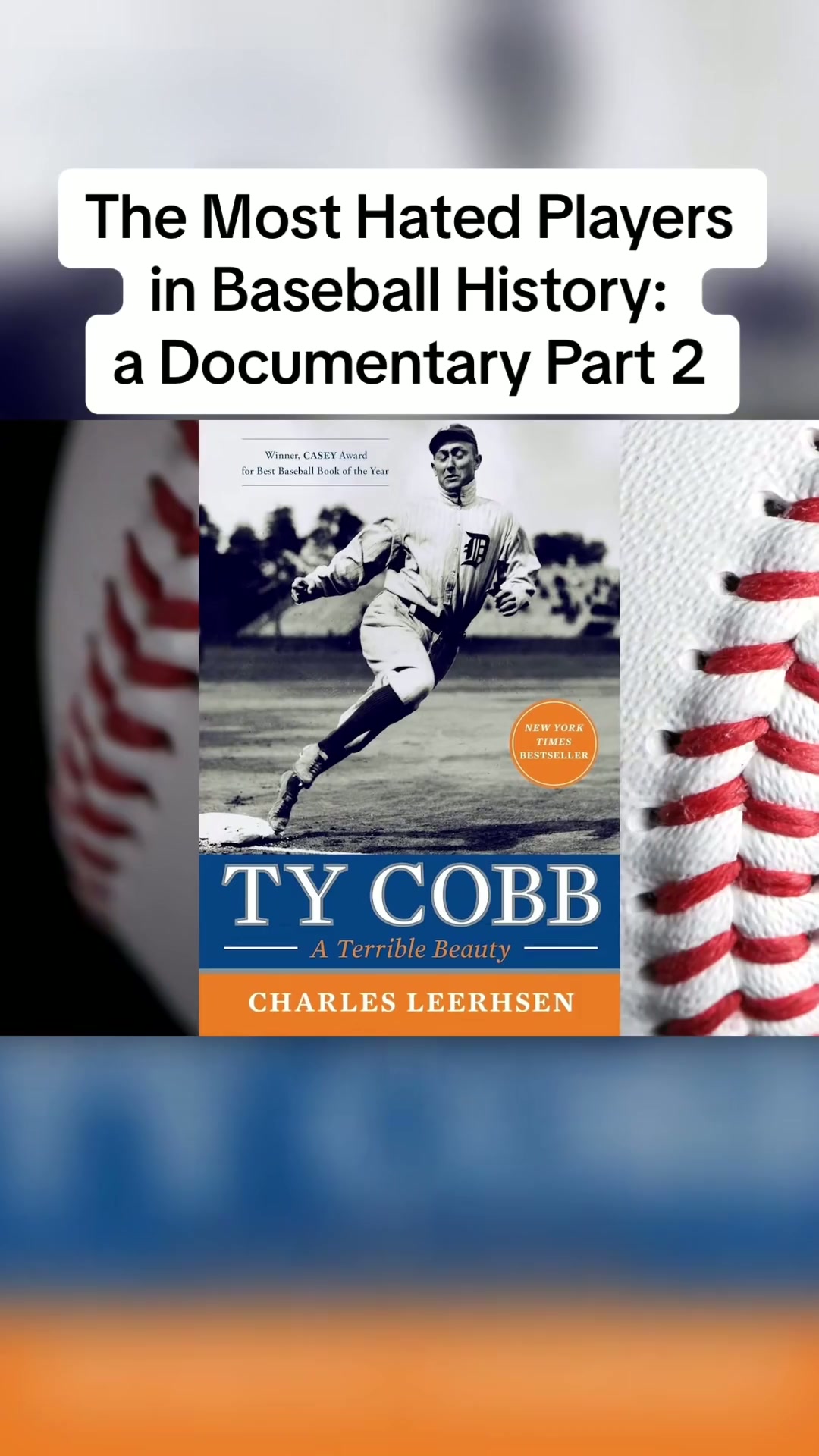 Part 2: Ty Cobb, Alex Rodriguez, and honorable (or maybe in this case)