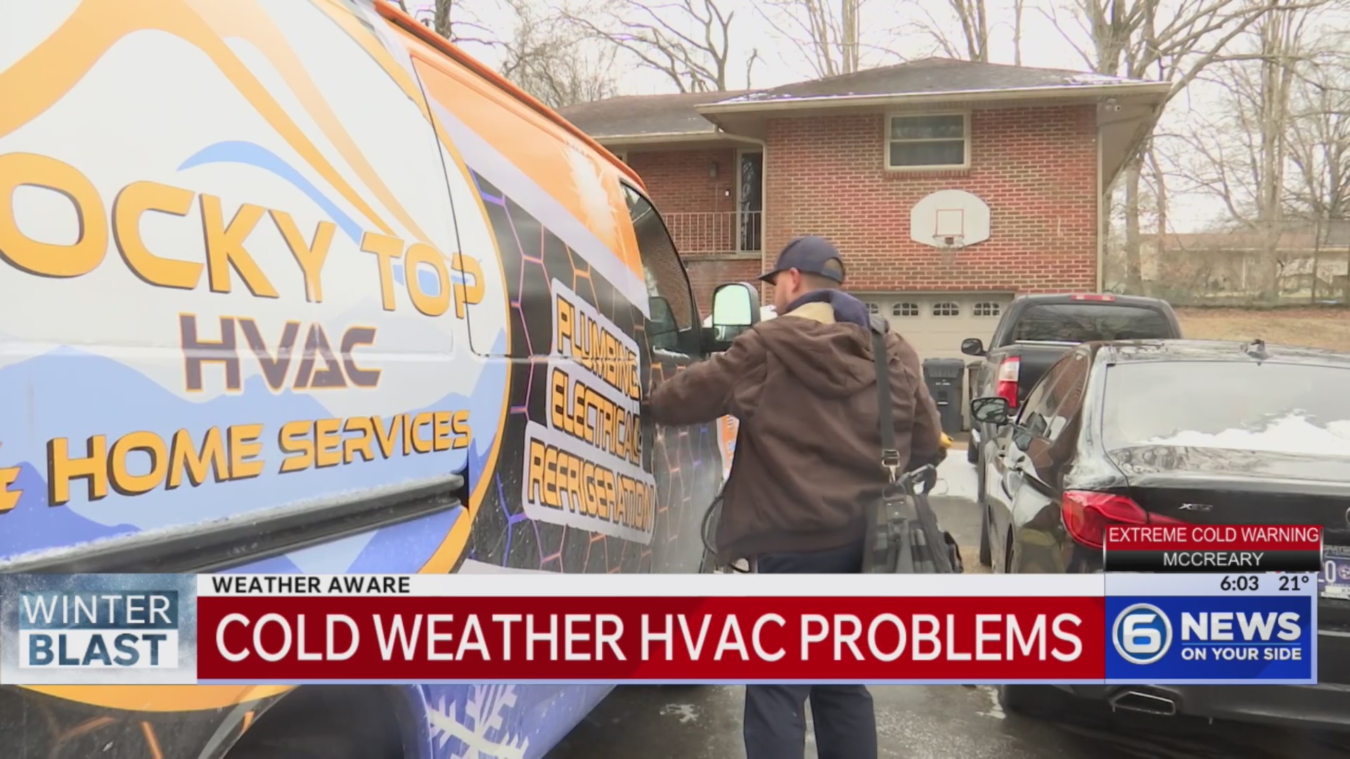 Knoxvillians have HVAC units serviced to prepare for frigid temperatures