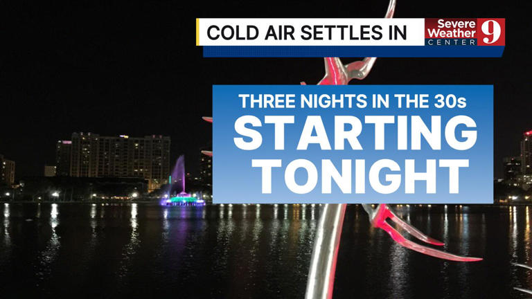 Freeze warning issued for Central Florida counties ahead of significant ...