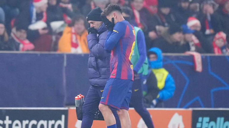 How many games will Pedri miss for Barcelona with fresh hamstring injury?