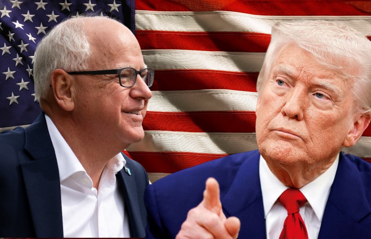 Llamada entre el presidente Donald Trump y el gobernador Tim Walz sobre ...