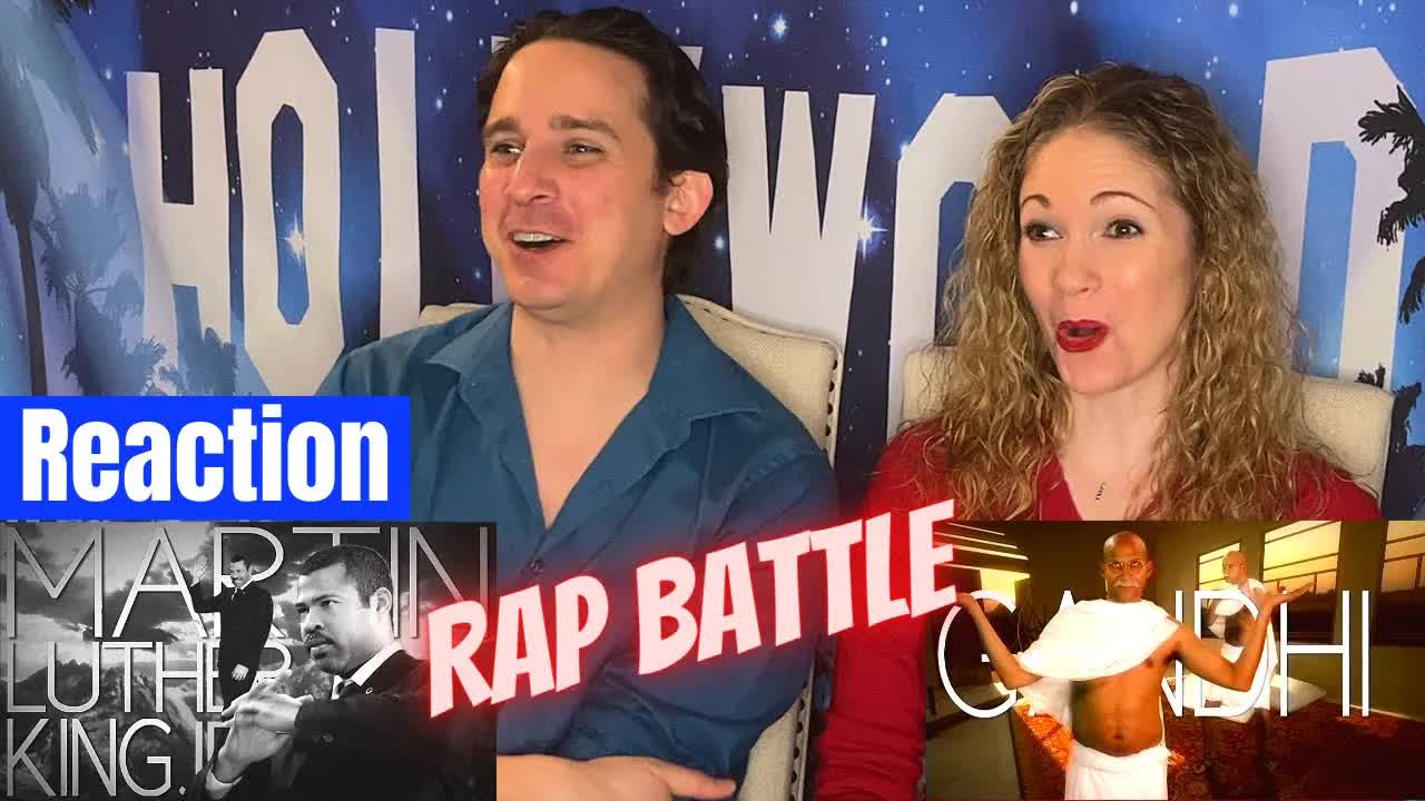 Epic Rap Battles of History Gandhi vs Martin Luther King Jr reaction