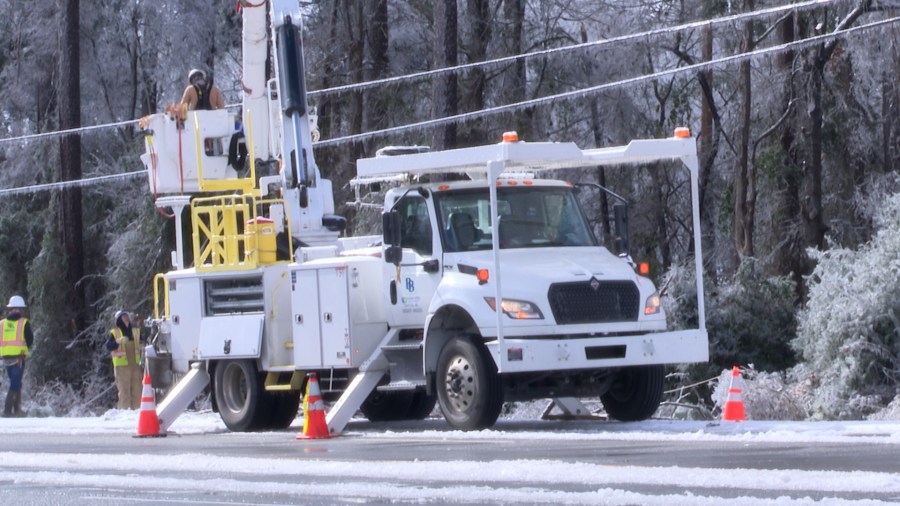 Entergy is working to restore power in Ouachita Parish