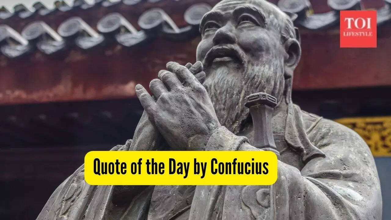 Quote of the day by Confucius, "By three methods, we may learn wisdom ...