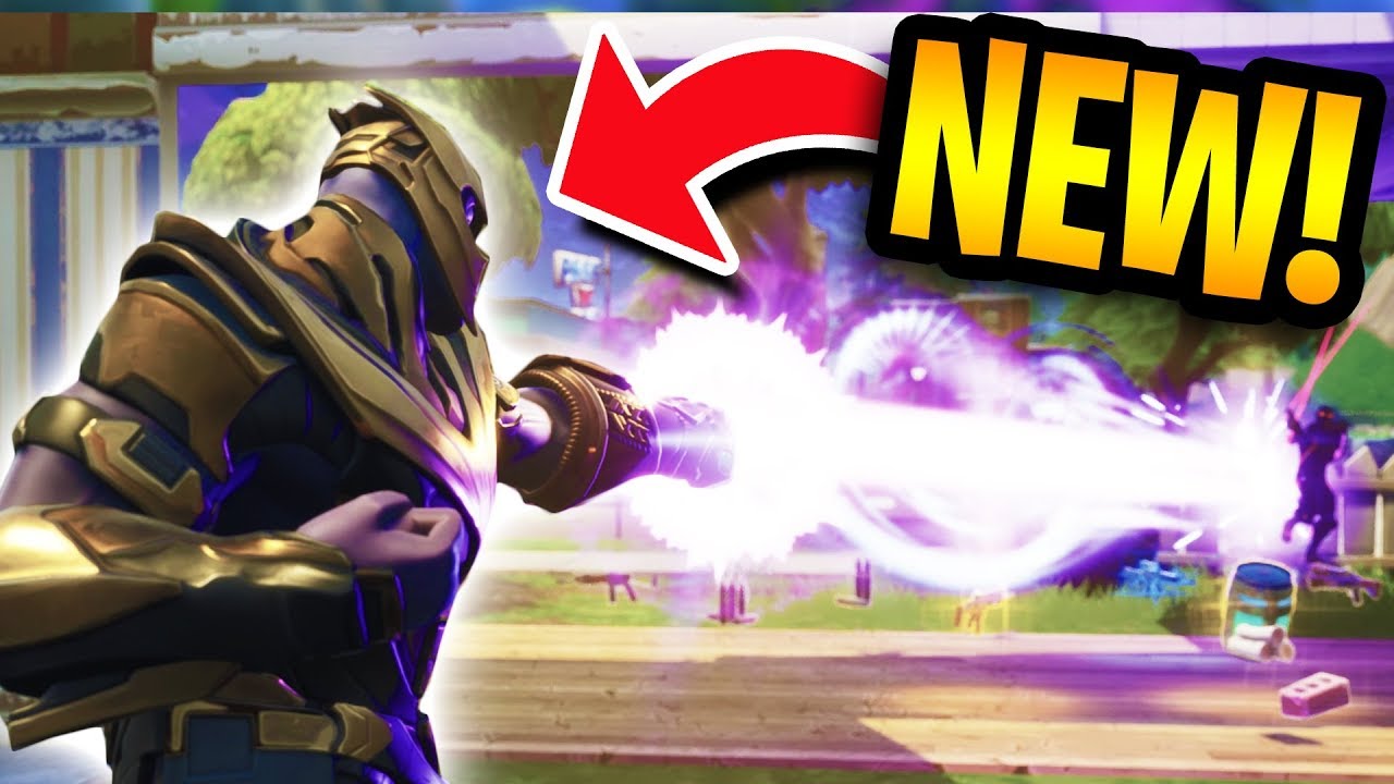 Legendary Thanos gameplay | Fortnite Battle Royale