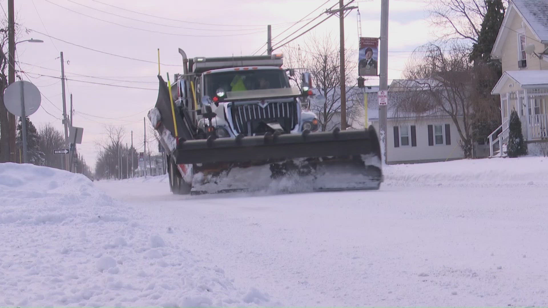 ODOT plow drivers in Ottawa County continue roadwork following Sunday's ...