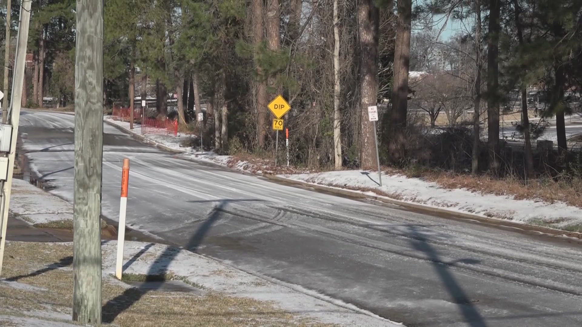 Tyler police urge caution on all roads while ice melts