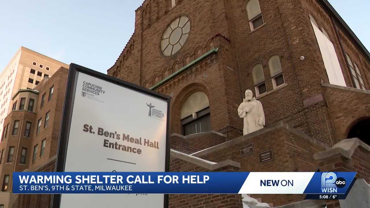 Milwaukee warming shelter needs food donations