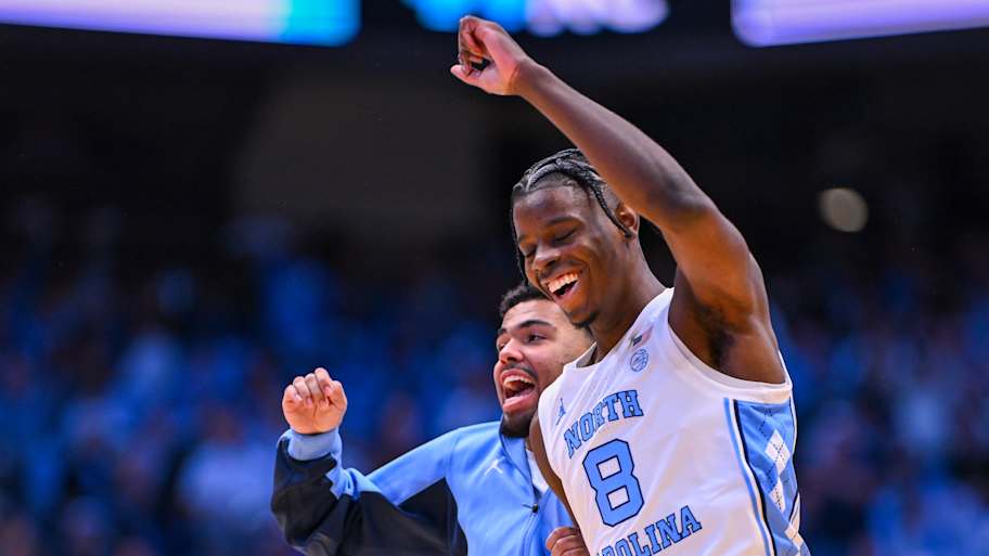 Caleb Wilson's 2-word message after UNC stunned Virginia was just awesome