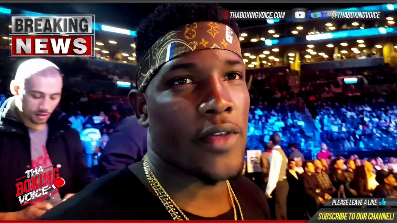 Erickson Lubin WBC jr middleweight mandatory says if they lions only ...