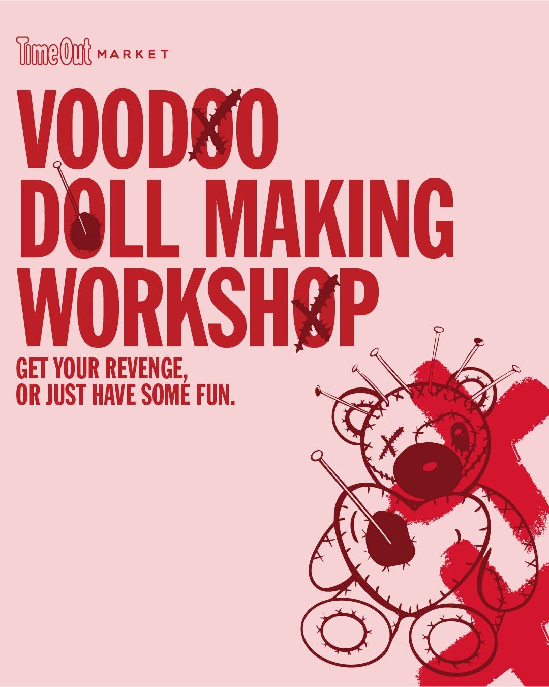 Voodoo doll making workshop, NYC
