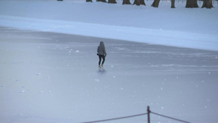 Ice complicating cleaning efforts in the district after winter storm