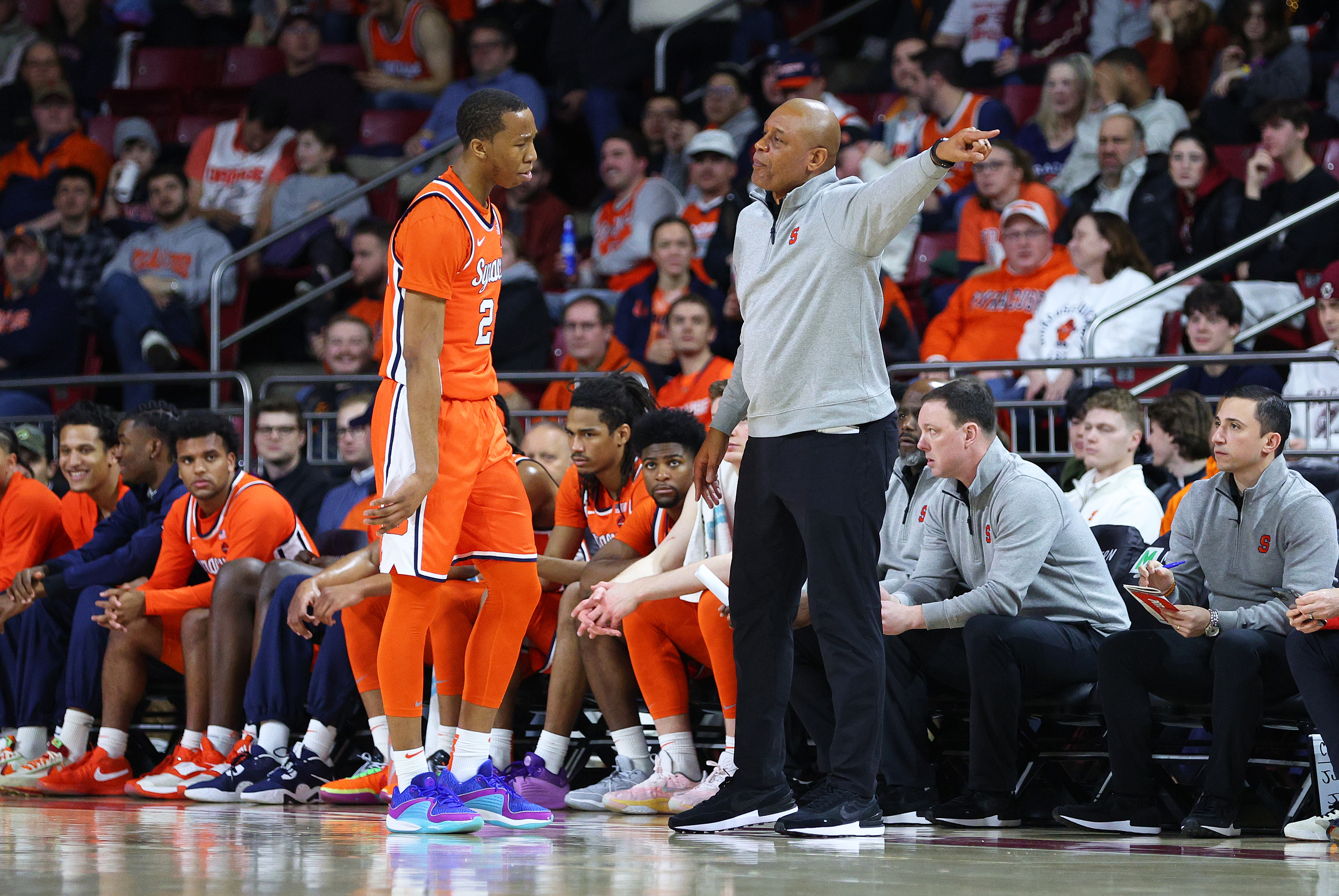 Syracuse basketball coach Adrian Autry discussed Quadir Copeland, NC ...