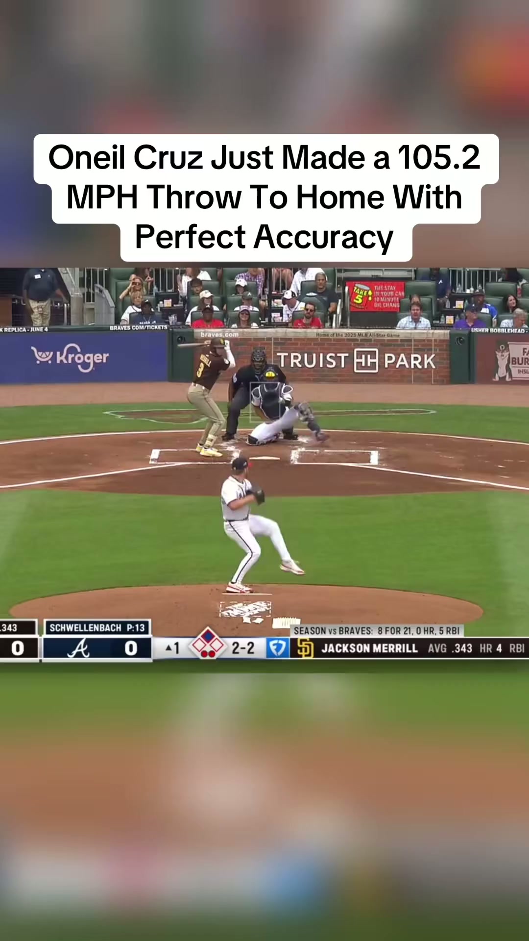One of the hardest throws of all time #MLB #baseball #mlbtiktok #base...